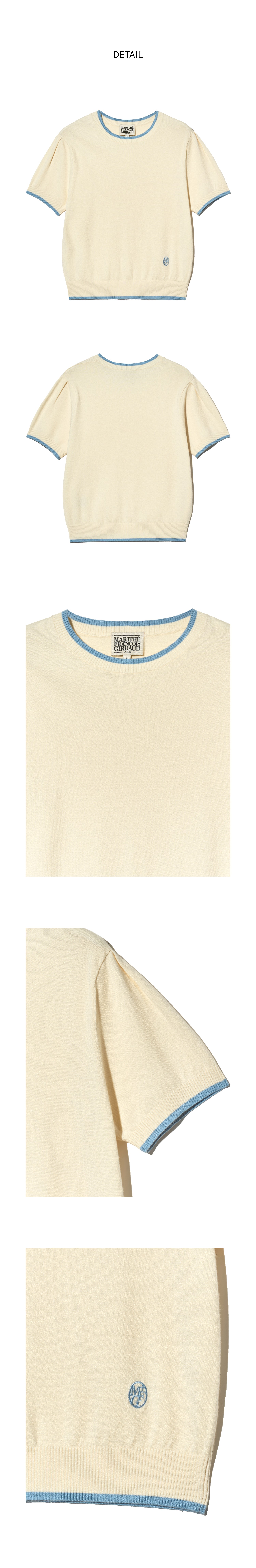 W RINGER HALF KNIT ivory - 감도 깊은 취향 셀렉트샵 29CM